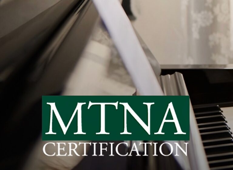 MTNA Certification - Washington State Music Teachers Association